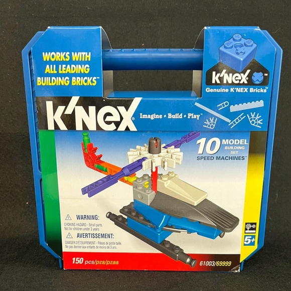 Toys | Knex Genuine Knnex Bricks 1 Building Set Imaginebuildplay 61003 ...